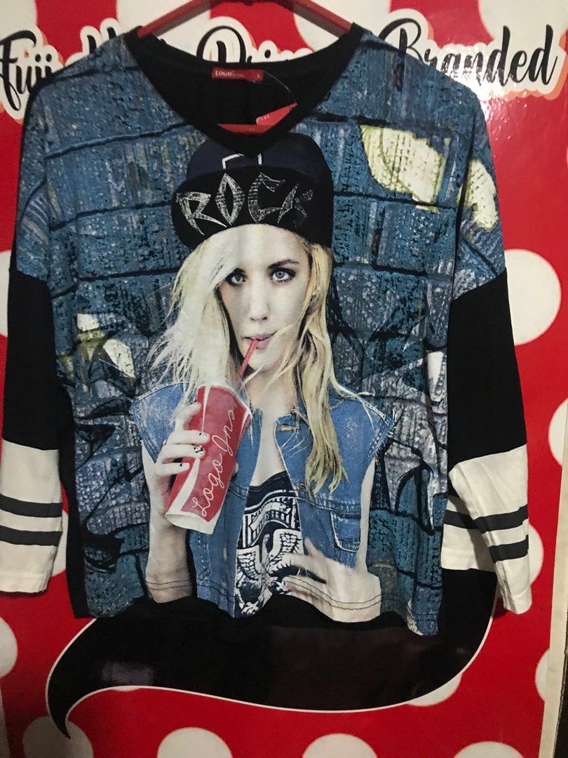 Loggo, Fesyen Wanita, Pakaian Wanita, Atasan di Carousell