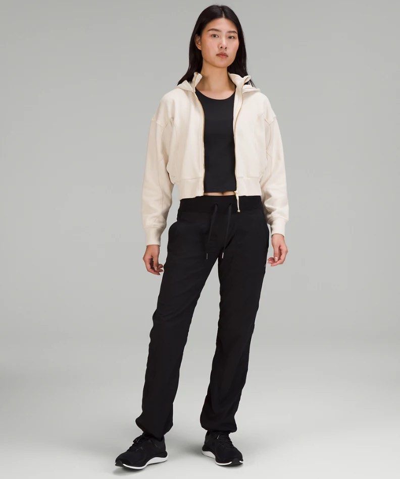 Lululemon New Year Gold Stitch Mock-Neck Hoodie, Women's Fashion ...