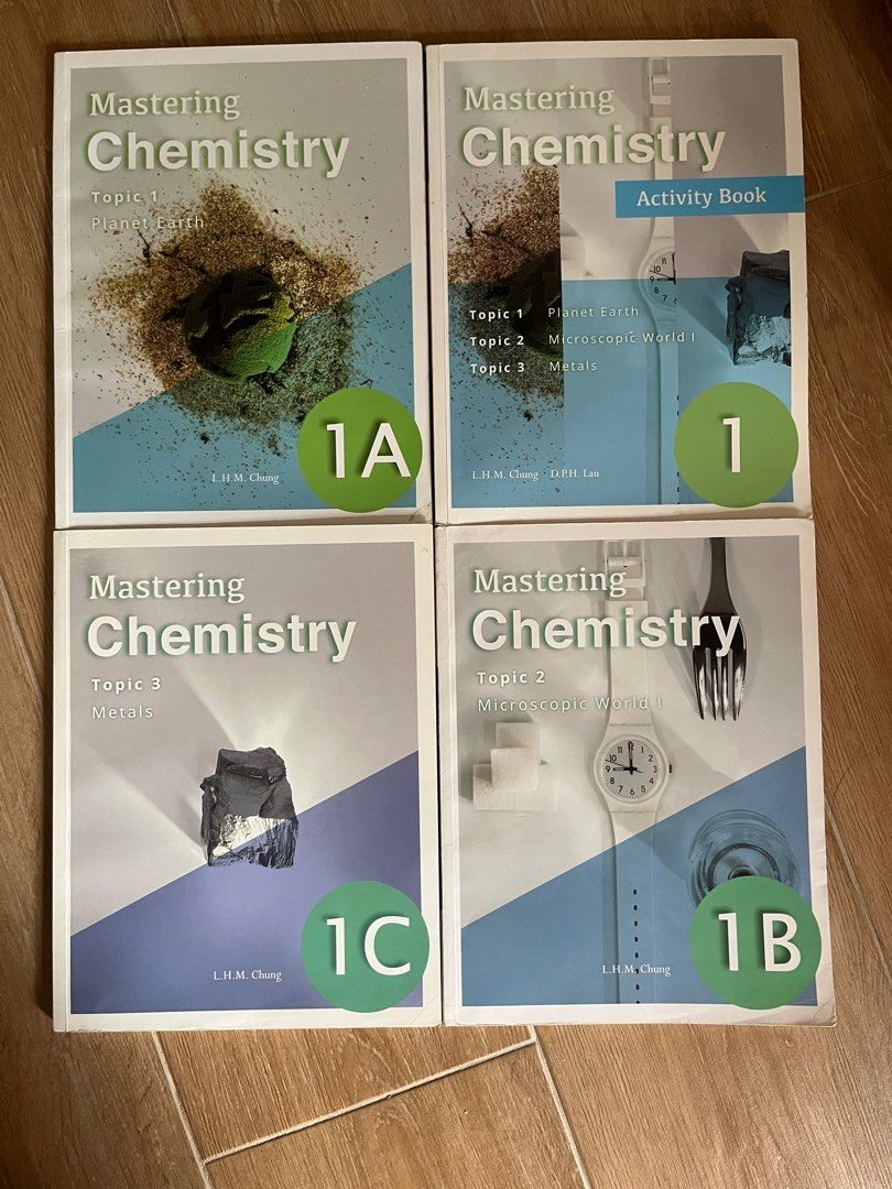 Mastering Chemistry Topic 1A, 1B, 1C, Activity Book, 興趣及遊戲, 書本 & 文具, 教科書 - Carousell
