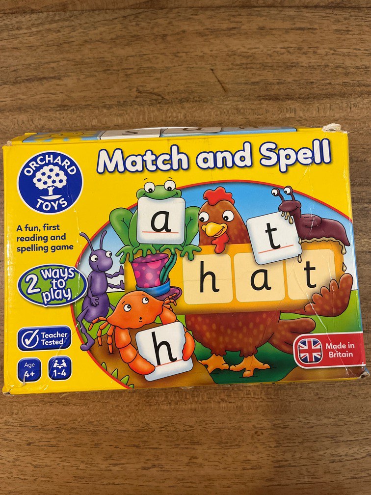 Match & Spell Phonics Spelling Bee, Hobbies & Toys, Toys & Games on ...