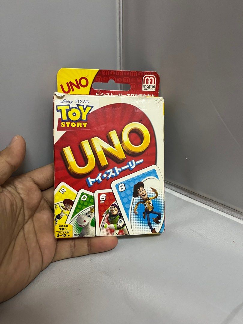 Mattel UNO Card Game - Toy Story 3 Edition, Hobbies & Toys, Toys ...