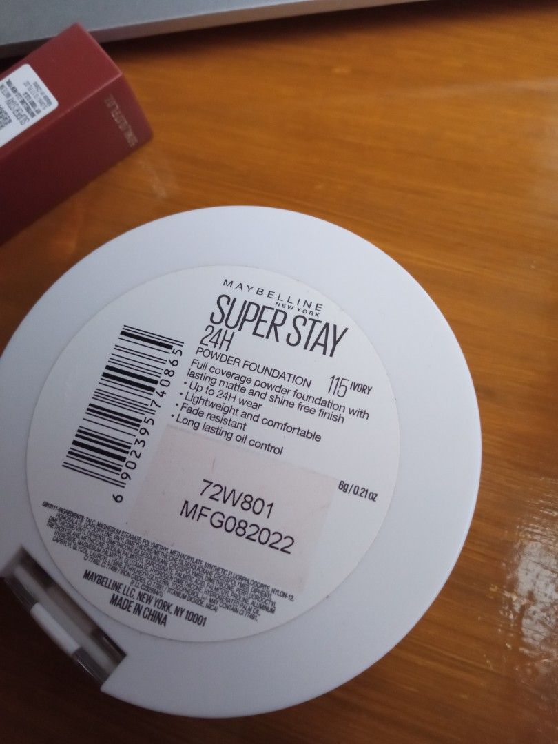 Maybelline Super Stay Amazonian and Super Stay Powder Foundation ...