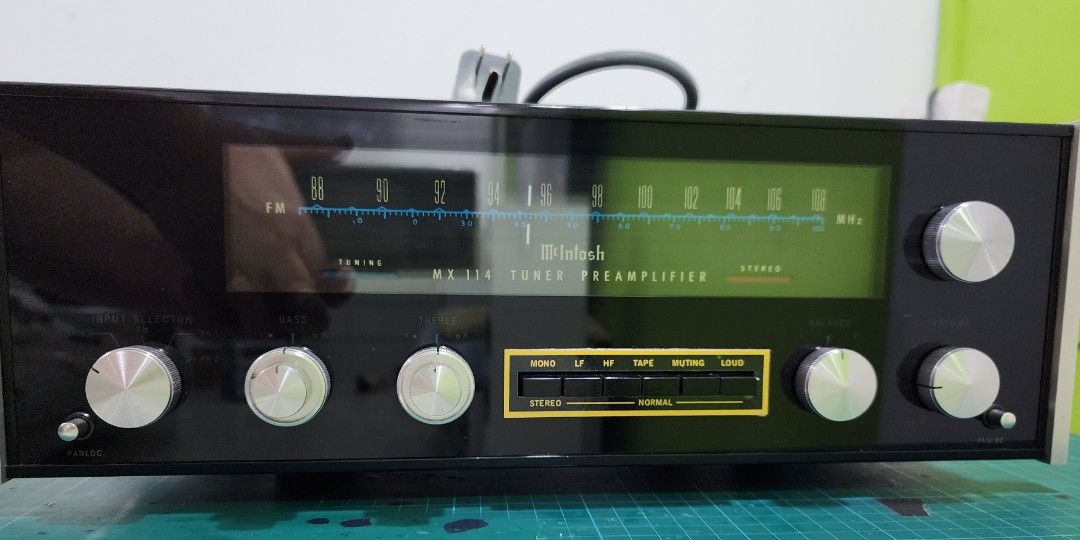 Mcintosh mx114 tuner preamplifier, Audio, Soundbars, Speakers ...