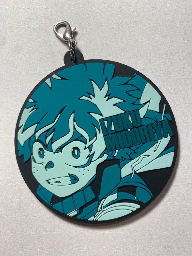MHA Izuku Midoriya keychain, Hobbies & Toys, Memorabilia & Collectibles ...