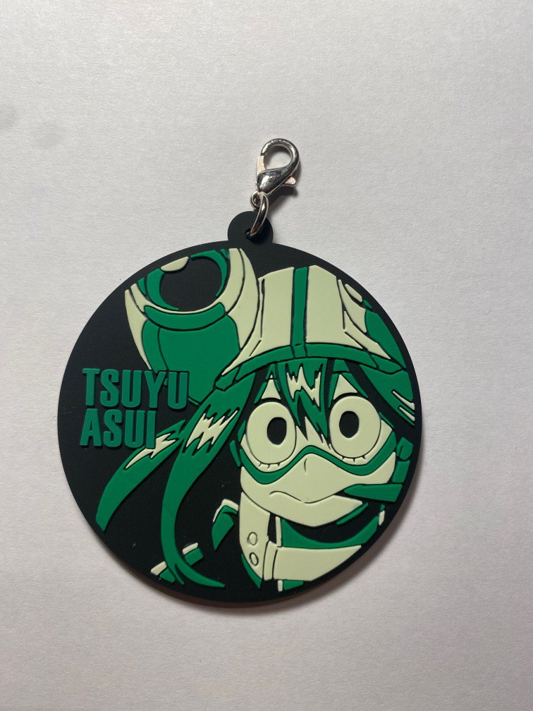 MHA Tsuyu Asui keychain, Hobbies & Toys, Toys & Games on Carousell
