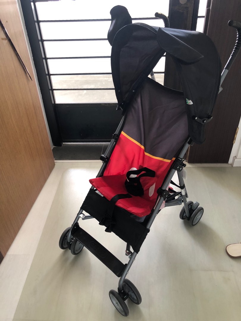 Mickey Mouse Stroller, Babies & Kids, Going Out, Strollers on Carousell