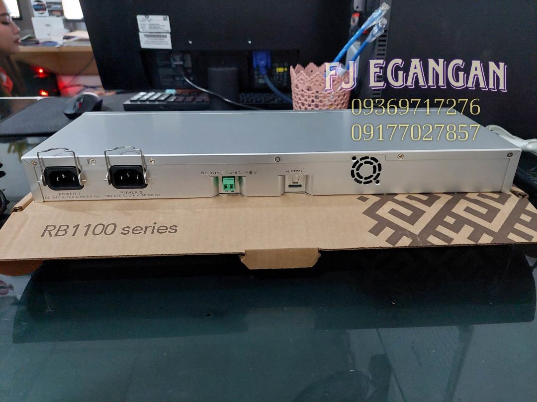 Mikrotik Rb1100 Series Mikrotik Routerboard Rb1100ahx4 Computers