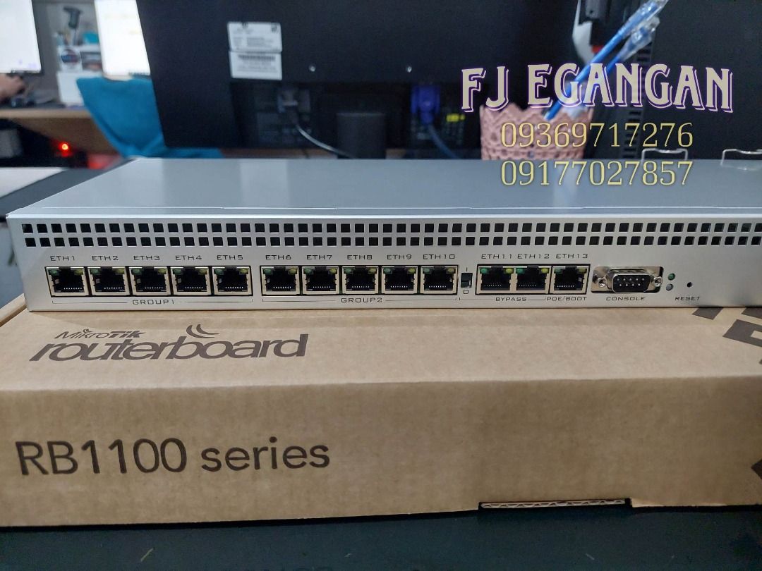 Mikrotik RB1100 Series | Mikrotik RouterBoard RB1100AHx4, Computers ...