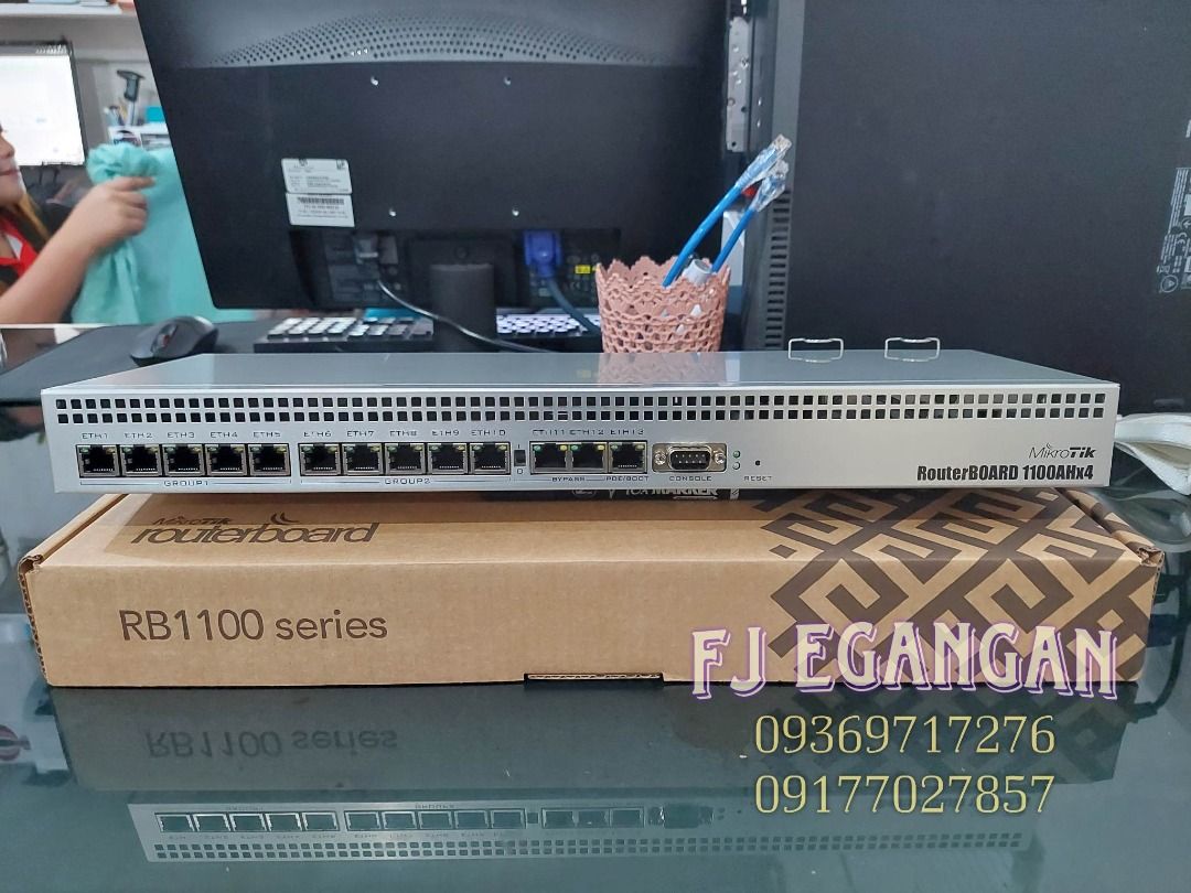 Mikrotik RB1100 Series | Mikrotik RouterBoard RB1100AHx4, Computers ...