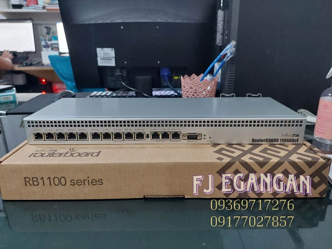 Mikrotik RB1100 Series | Mikrotik RouterBoard RB1100AHx4, Computers ...