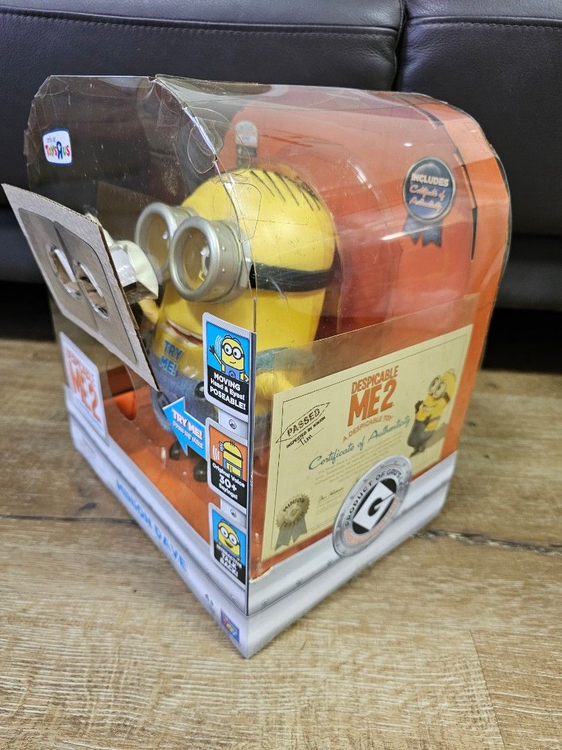 Minion Dave Toys R Us Exclusive Despicable Me 2 Hobbies And Toys Toys And Games On Carousell
