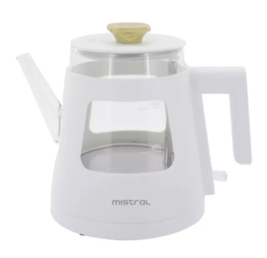 Mistral 0.9L Electric Glass Kettle MEKG0910, TV & Home Appliances ...