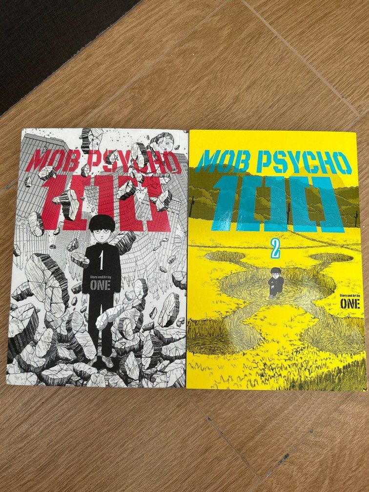Mob Psycho book 1 and 2, Hobbies & Toys, Books & Magazines, Comics ...