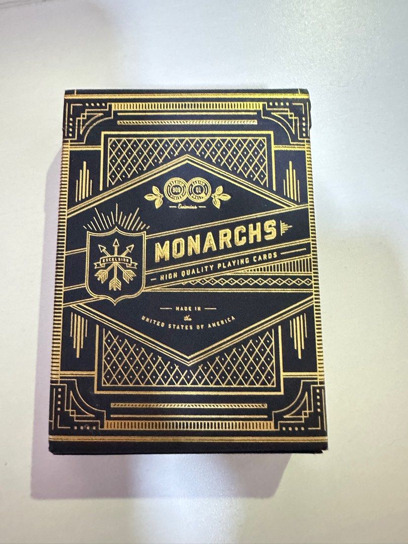 Monarchs Deck by Theory11 - High quality playing cards, Hobbies & Toys, Toys & Games on Carousell