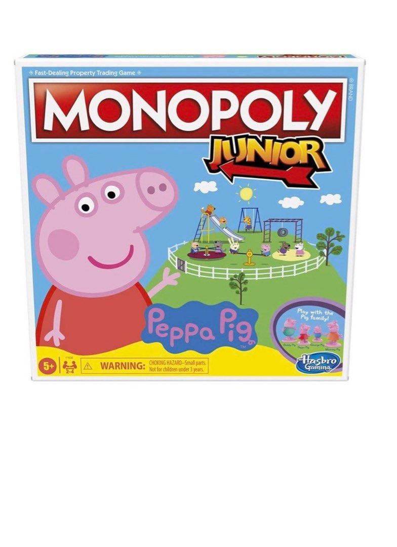 Monopoly - Peppa Pig, Hobbies & Toys, Toys & Games on Carousell