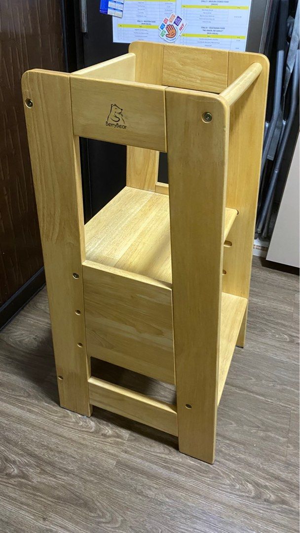Montessori learning tower/kitchen helper/stand/step stool., Babies ...