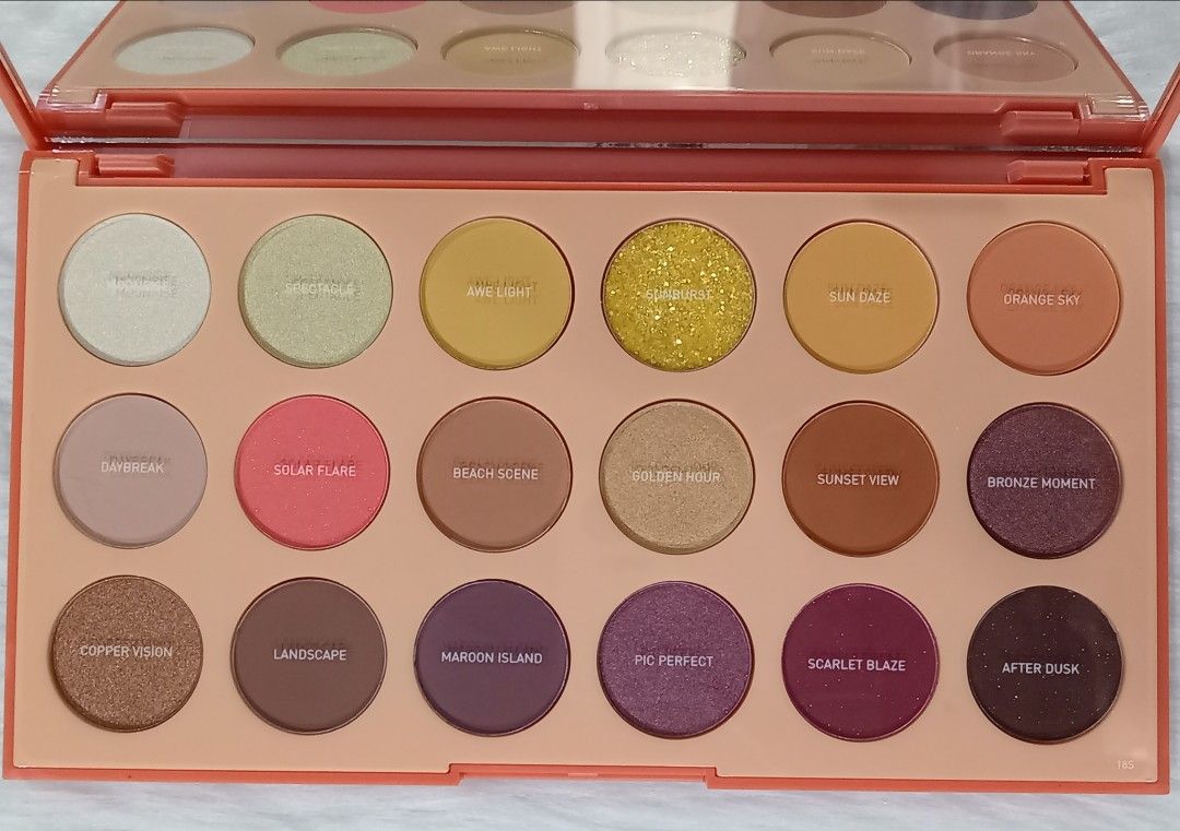 MORPHE 18S SUNSET BEATS ARTISTRY PALETTE on Carousell