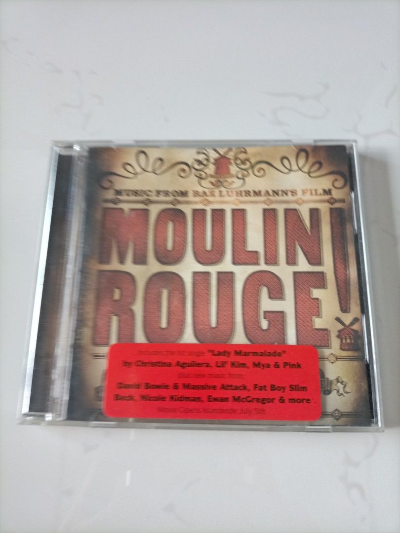 Moulin Rouge (Soundtrack) CD [bo1], Hobbies & Toys, Music & Media, CDs ...