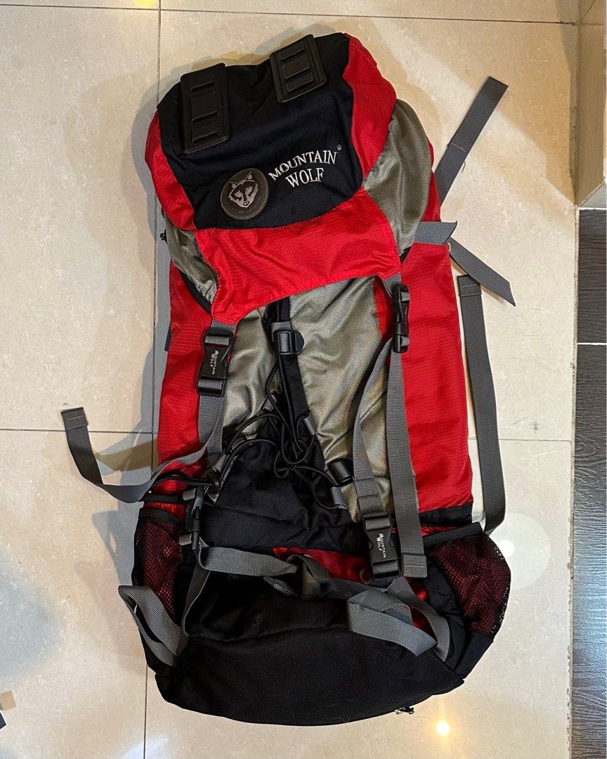 red wolf pack backpack