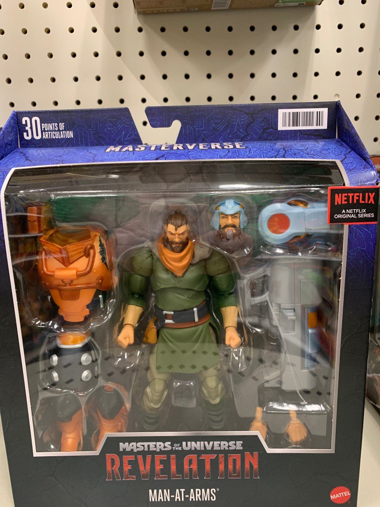 Netflix MOTU Revelation Masterverse Man-At-Arms, Hobbies & Toys, Toys ...