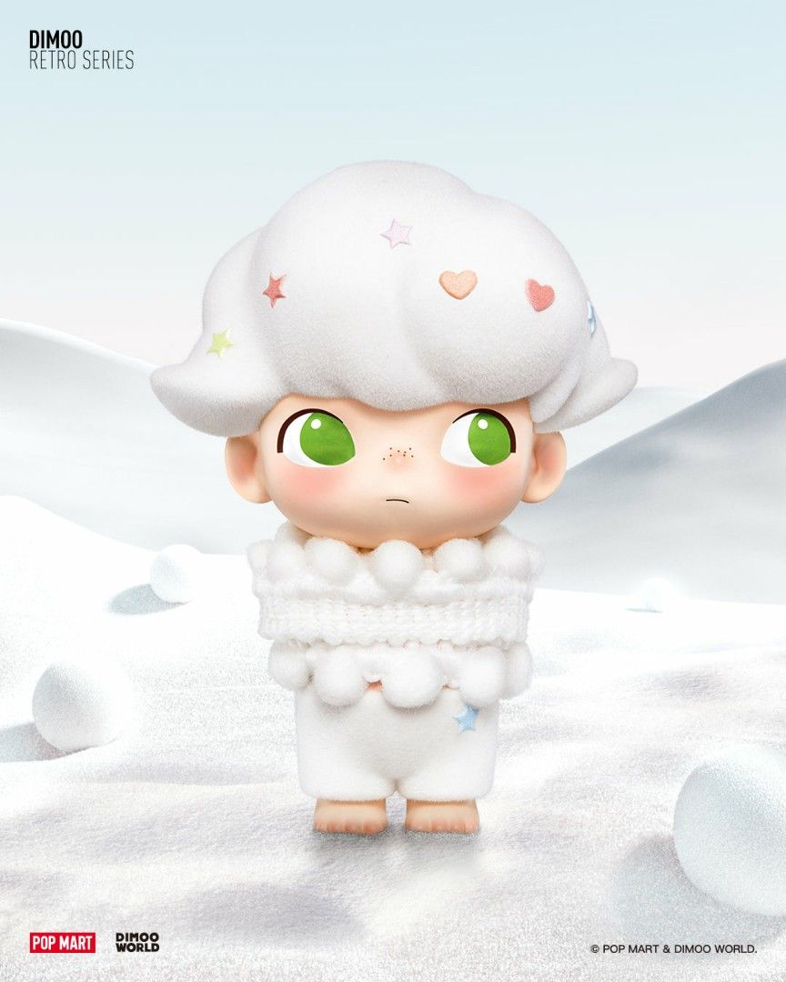 [NEW! POPMART] POPMART DIMOO RETRO SERIES FULL SET AND INDIVIDUAL CHARACTERS AVAILABLE, Hobbies ...