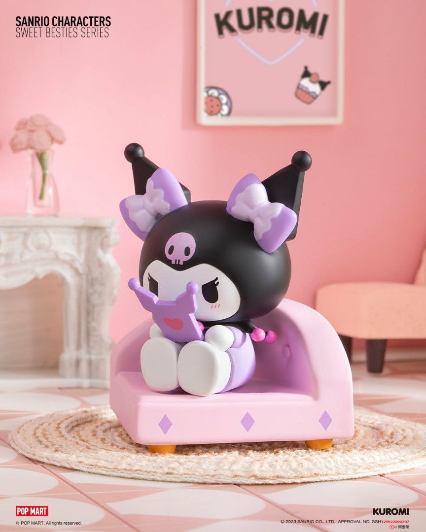 [NEW! POPMART] POPMART SANRIO CHARACTERS SWEETS BESTIES KUROMI AND MY ...