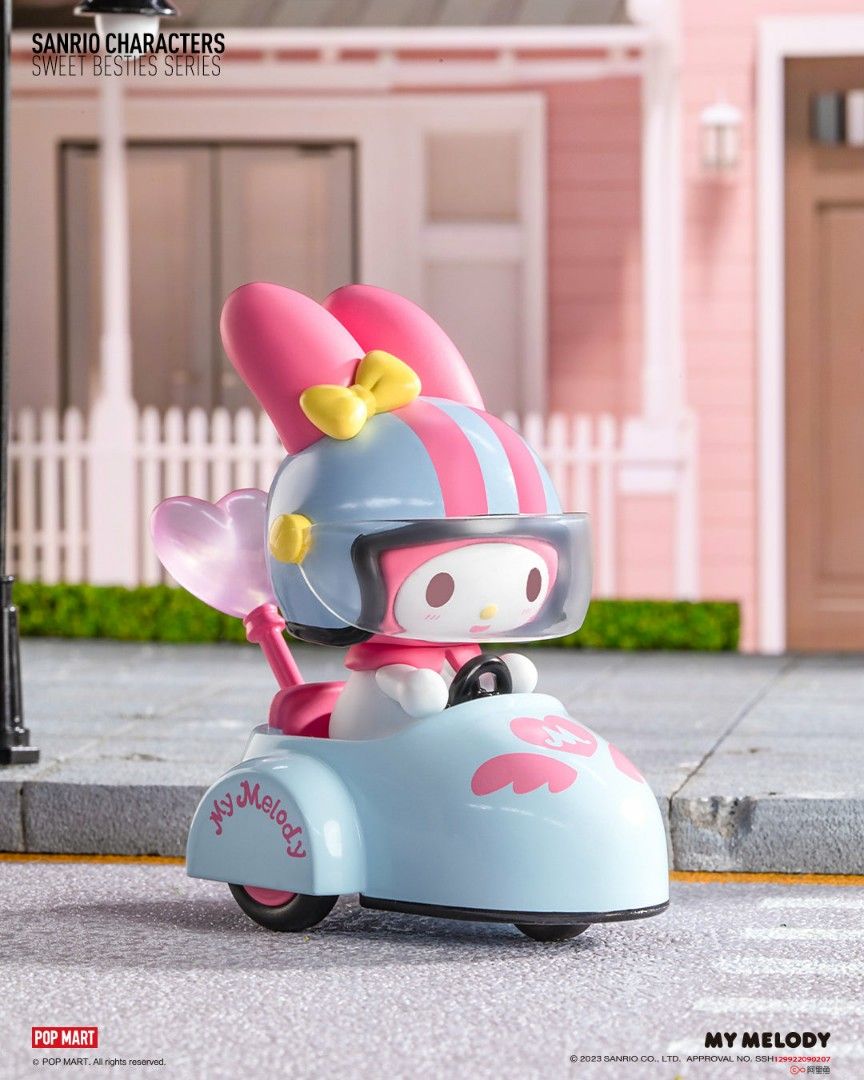 [NEW! POPMART] POPMART SANRIO CHARACTERS SWEETS BESTIES KUROMI AND MY ...