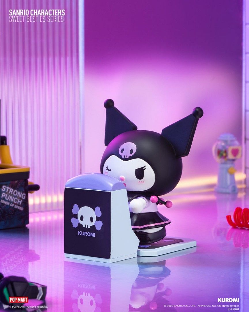 [NEW! POPMART] POPMART SANRIO CHARACTERS SWEETS BESTIES KUROMI AND MY ...