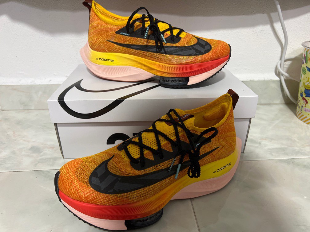 Nike Air Zoom Alphafly Next % Flyknit, Men's Fashion, Footwear ...
