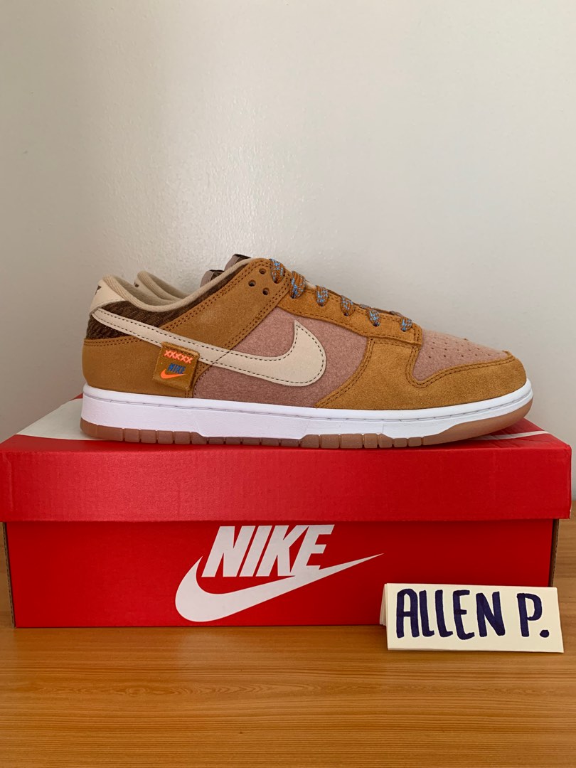 Nike dunk low SE Teddy Bear, Men's Fashion, Footwear, Sneakers on Carousell