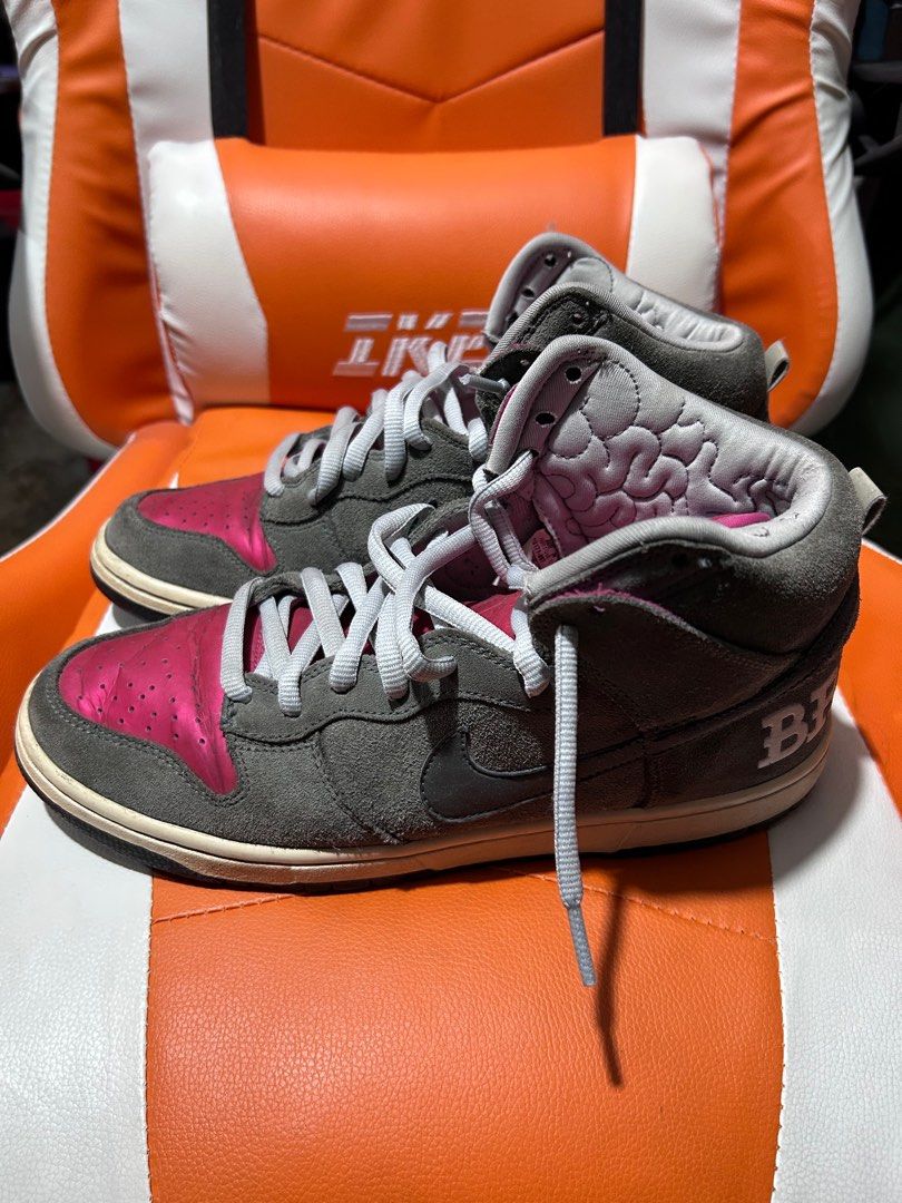 Nike SB Dunk High - Brain Wreck, Men's Fashion, Footwear, Sneakers on ...
