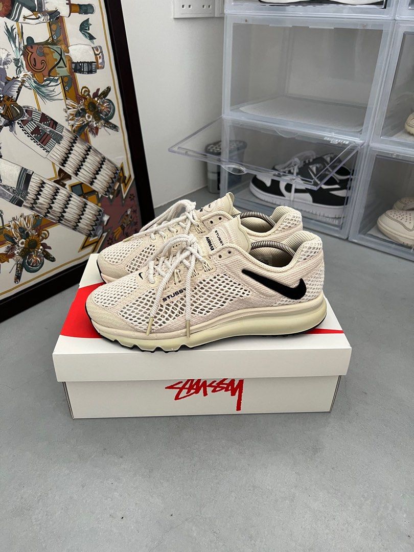 Nike x Stussy Air Max 2013, Men's Fashion, Footwear, Sneakers on Carousell