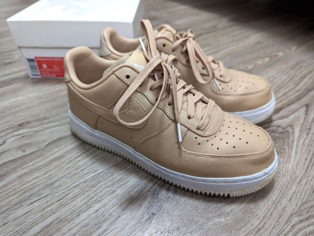 Nikelab Vanchetta Tan air force 1 low, Luxury, Sneakers & Footwear on ...