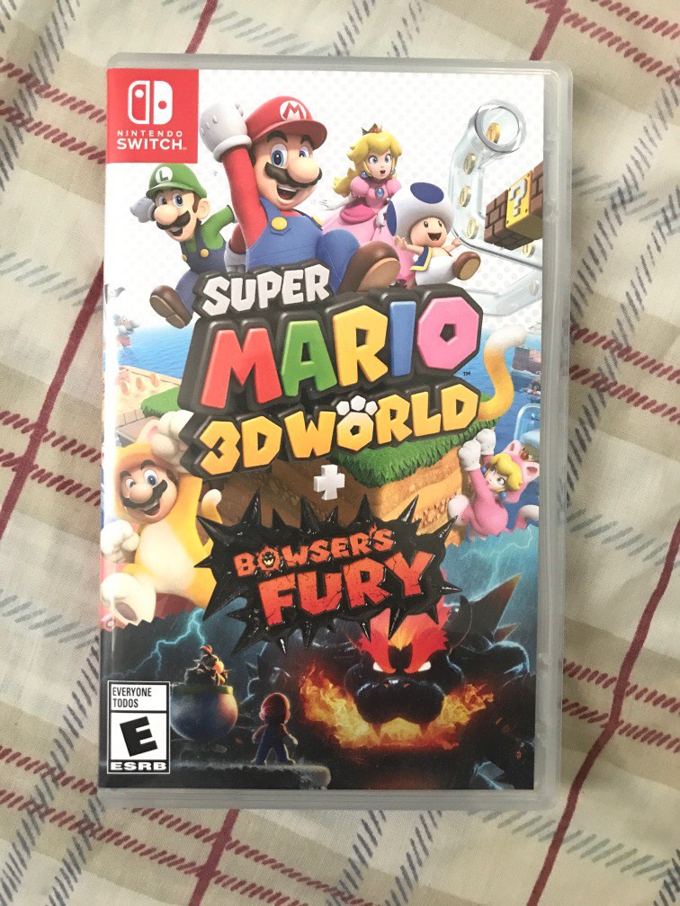 Nintendo Switch - Super Mario 3D World + Bowser's Fury, Video Gaming ...