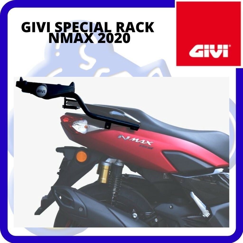 NMAX V2 Givi Rack, Motorcycles, Motorcycle Accessories on Carousell