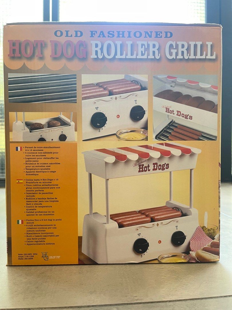 Nostalgia Electrics Hot Dog Roller Grill, Hobbies & Toys, Memorabilia ...