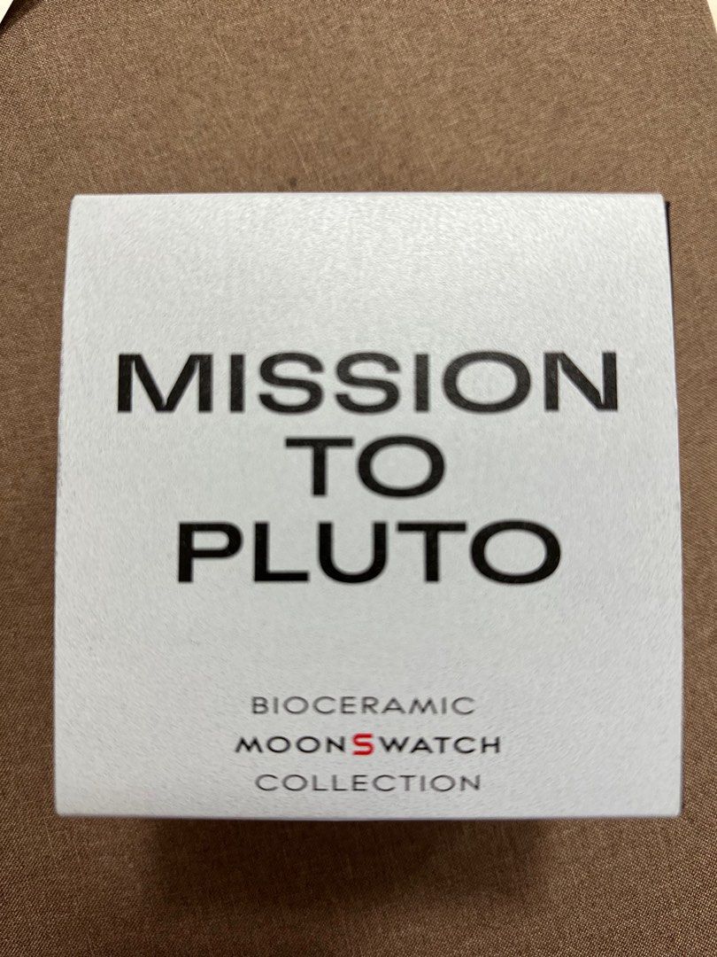 Omega x Swatch - Pluto - Brand New, Luxury, Watches on Carousell