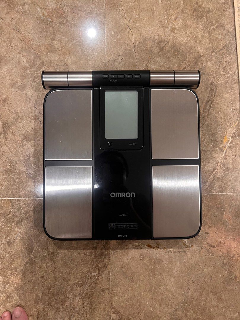 Omron body composition monitor HBF-702T, Health & Nutrition, Health ...