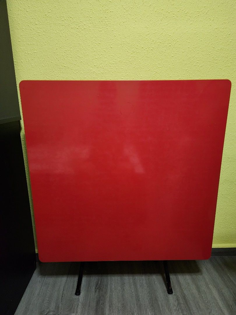 One 3 ft by 3 ft folding table, Furniture & Home Living, Furniture ...