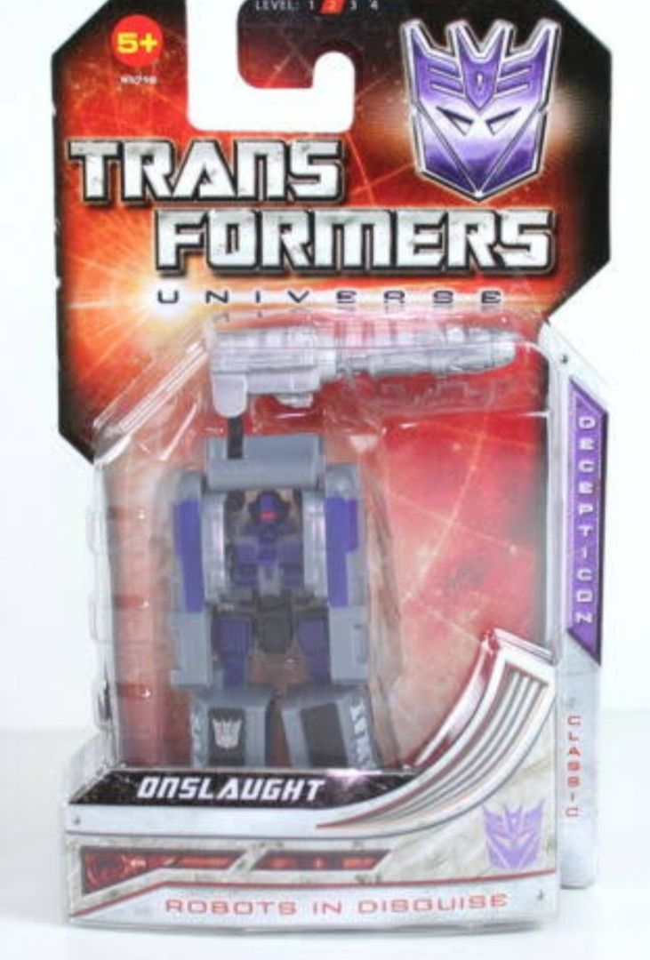Onslaught Transformers Hasbro Mini Vehicle Figure on Carousell