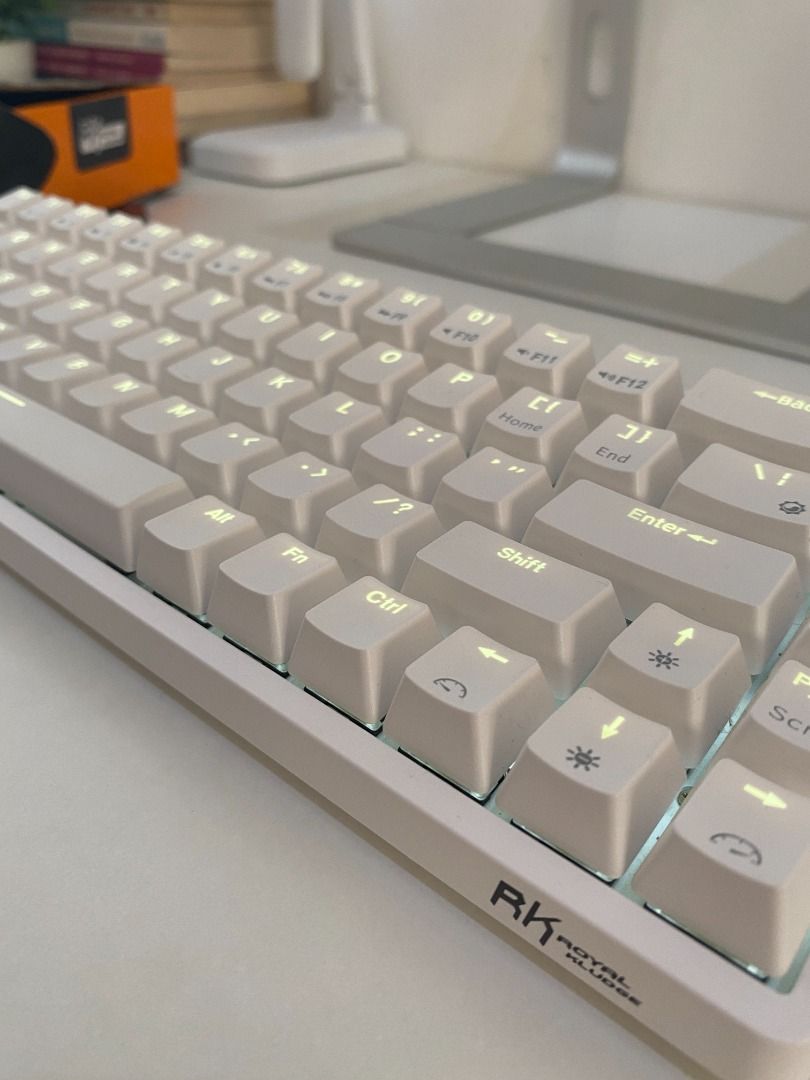 Original RK855 RGB Dual Mode 68-Key Portable Ergonomic Mechanical ...