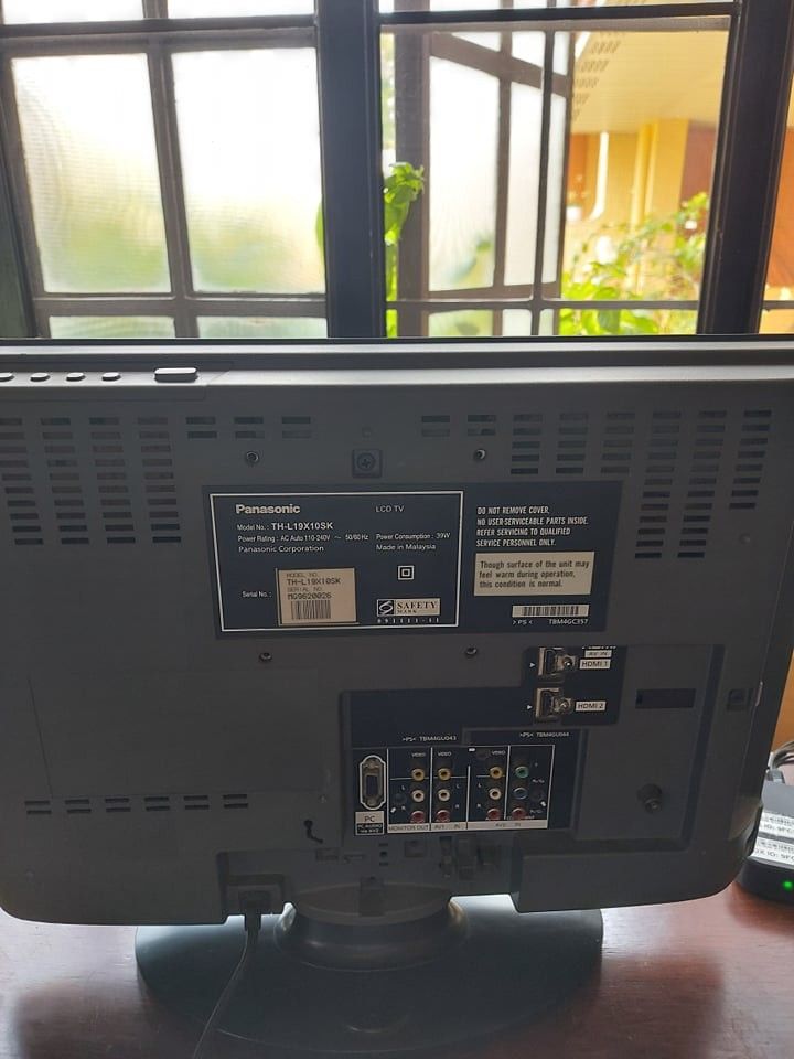 Panasonic 19 inch LCD TV, TV & Home Appliances, TV & Entertainment, TV ...