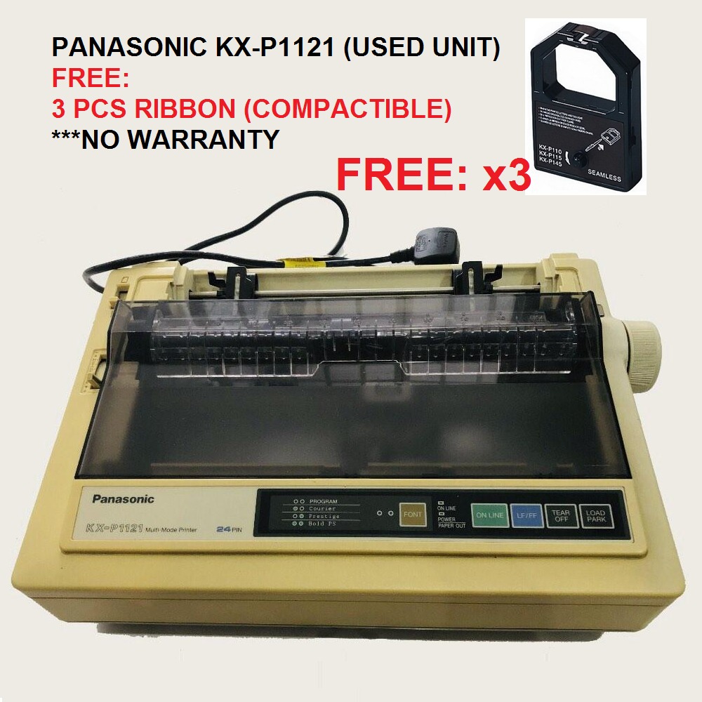 Panasonic KX-P1121 Dot Matrix Printer (Used Unit), Computers & Tech, Printers, Scanners ...