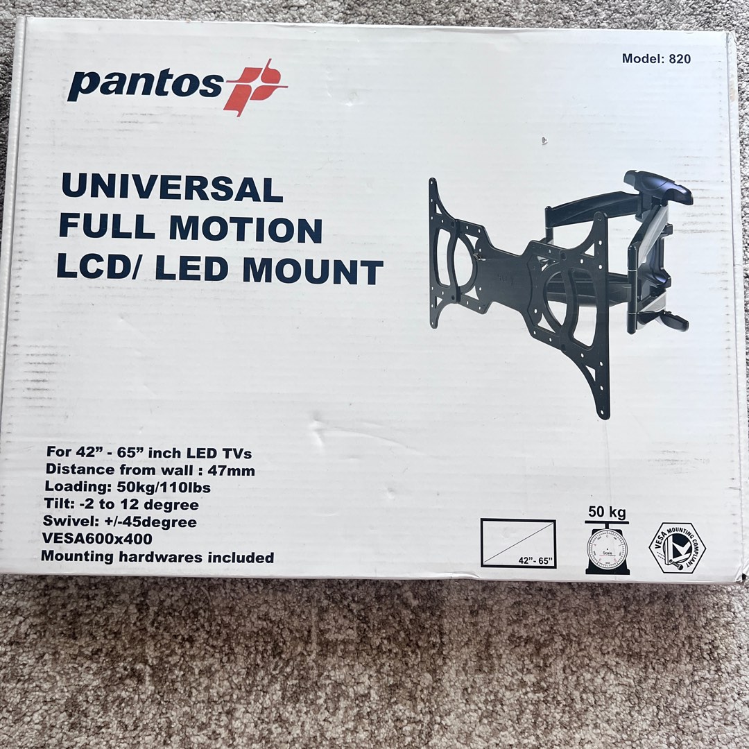 Pantos Universal Full motion LCD/LED TV WALL MOUNT, TV & Home ... Pantos Universal Full motion LCD/LED TV WALL MOUNT, TV & Home ...