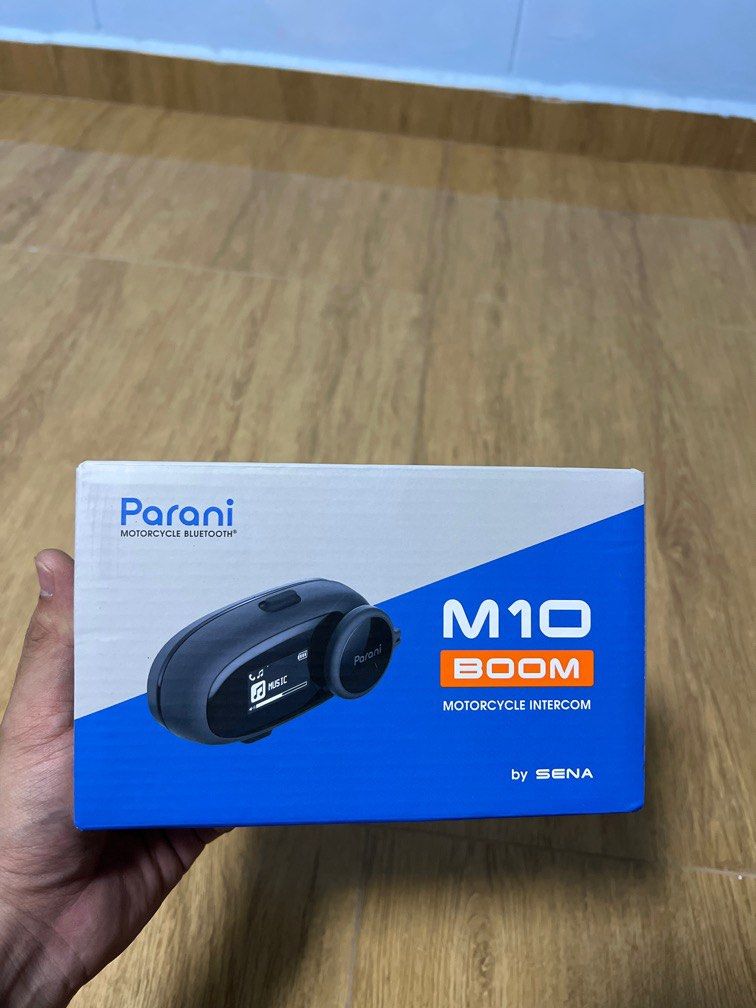 Parani Bluetooth M10 BOOM, Motorcycles, Motorcycle Accessories on Carousell