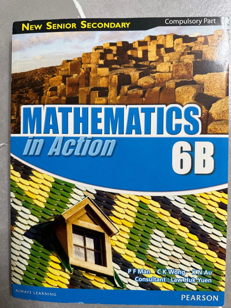 Pearson mathematics in action 6B, 興趣及遊戲, 書本 & 文具, 教科書 - Carousell