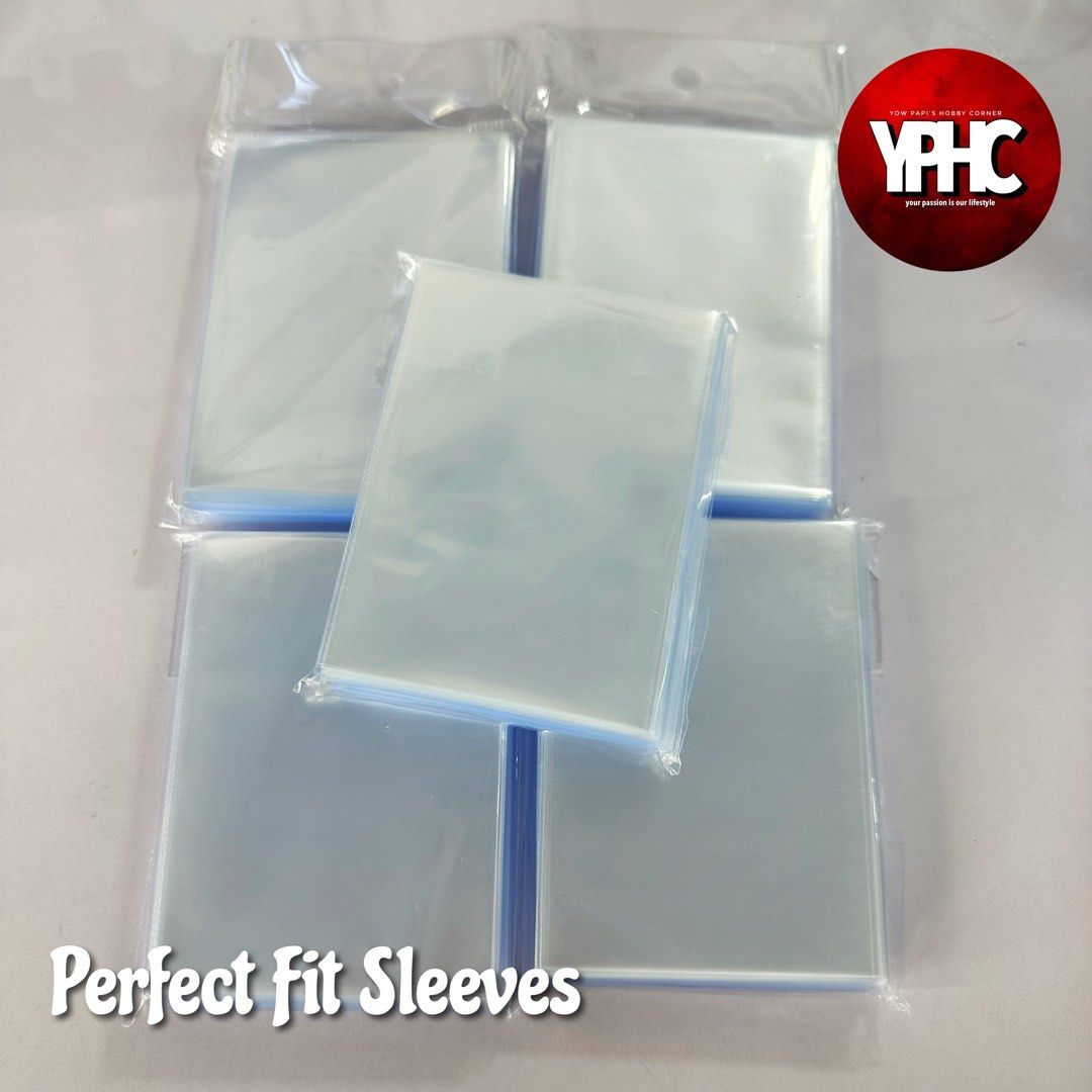 PERFECT FIT SLEEVES (INNER SLEEVE) for standard size cards MTG POKEMON ...