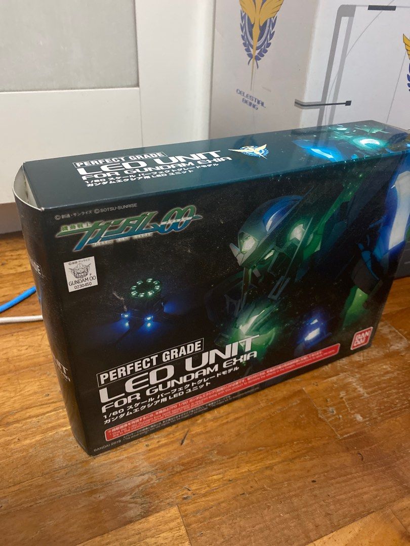 PG Gundam EXIA with LED Unit & Repair Parts Det, Hobbies & Toys, Toys ...
