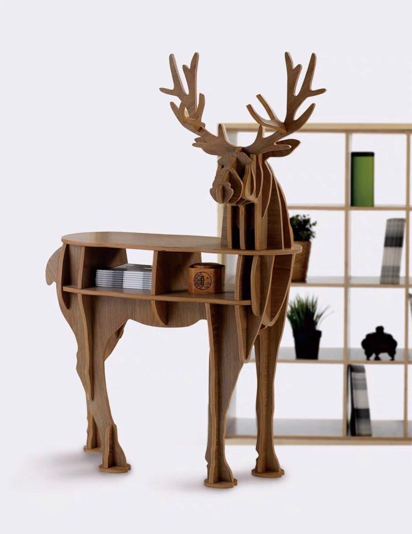 PHILIPE Modern Deer Shelf, Furniture & Home Living, Furniture, Shelves ...