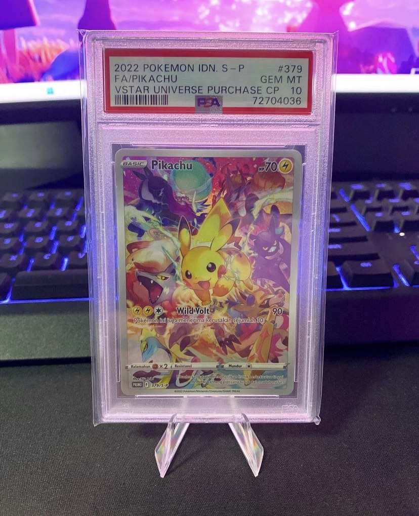 Pikachu Precious Collector 379/S-P Vstar Universe Pokemon Indonesia ...